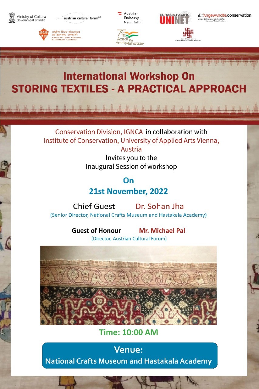 Workshop on "Storing Textiles – A Practical Approach" - dieAngewandte